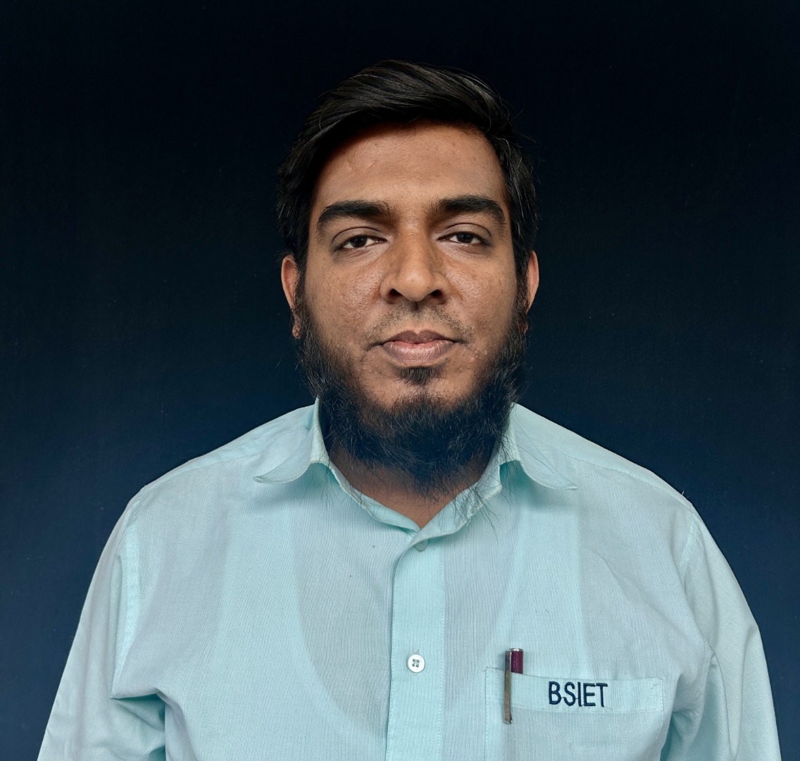 Mr Anis R Nadaf - Dr. Bapuji Salunkhe Institute Of Engineering & Technology